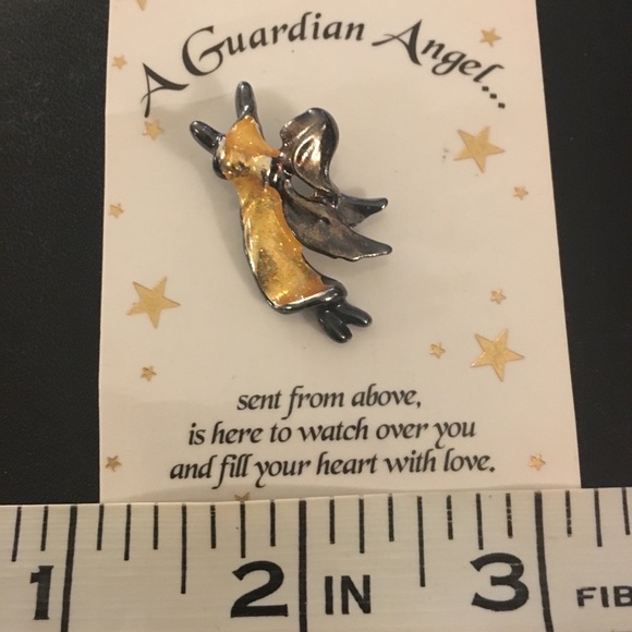 Jewelry | Guardian Angel Brooch Pin | Poshmark